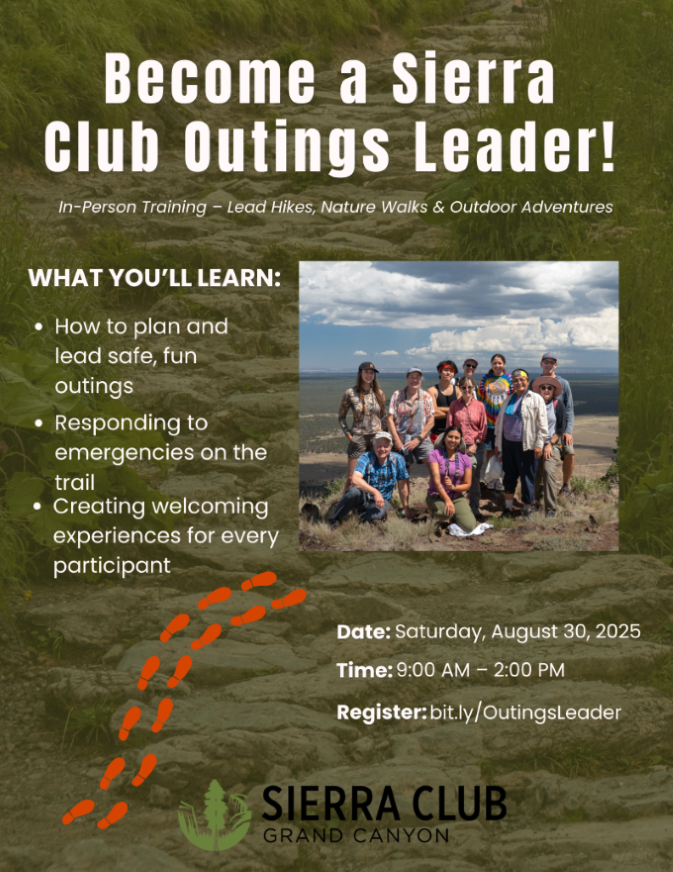 CANCELLED: Outings Leader Training